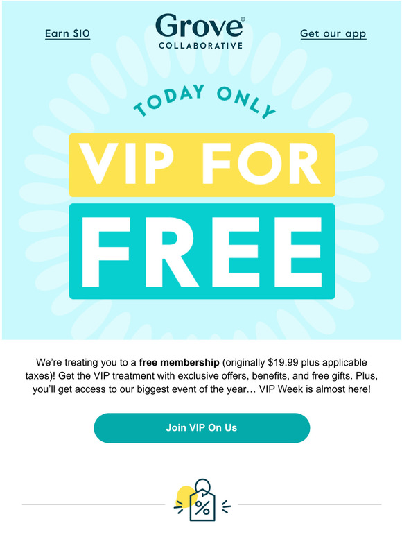 Grove Collaborative: Get a free VIP membership 👀 | Milled