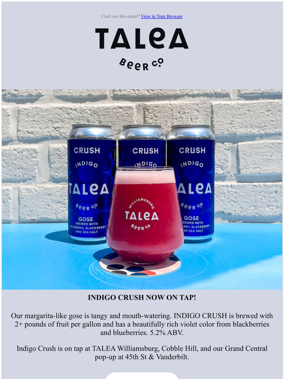 Talea Beer: The prettiest beer you ever did see! 🍻 | Milled