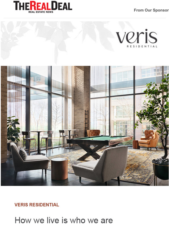The Real Deal: Veris Residential: Premier Rentals for Sustainability ...