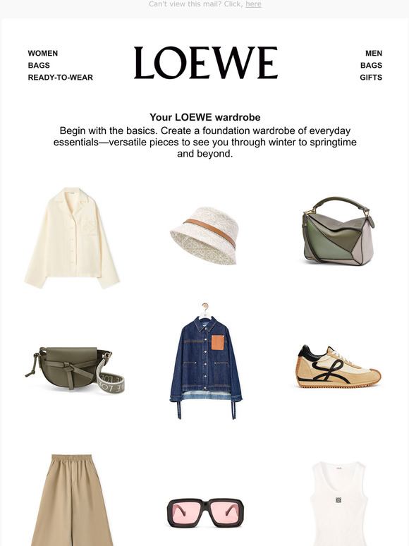 Loewe: Explore the LOEWE collection | Milled