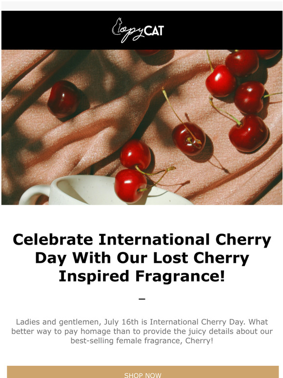 Copycat Fragrances: You Smell Cherry Nice... Celebrating Another ...