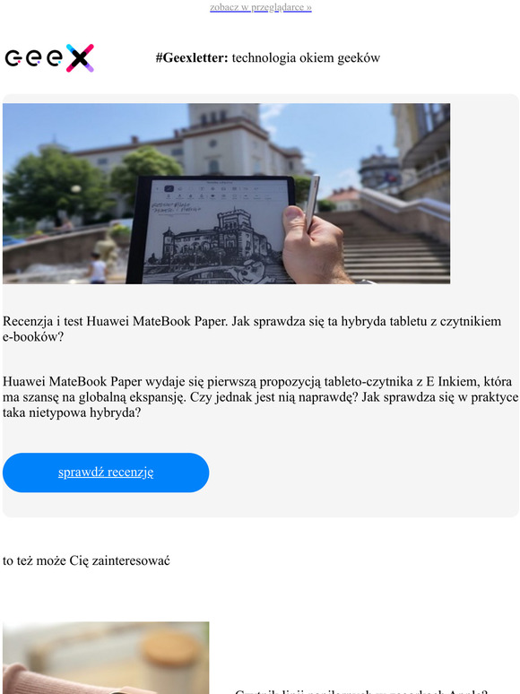 X-KOM: 🖥️ Tablet z czytnikiem e-booków, Nothing Phone (1) i logo Apple ...