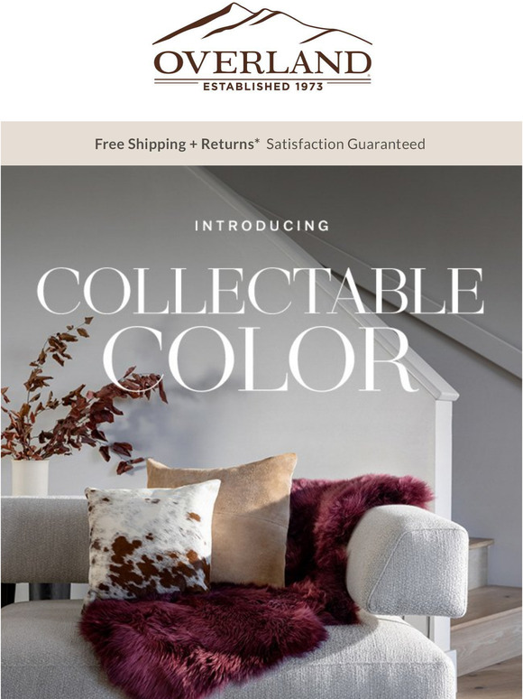 Overland.com: Upgrade Your Interior: New Sheepskin Colors + Sizes | Milled