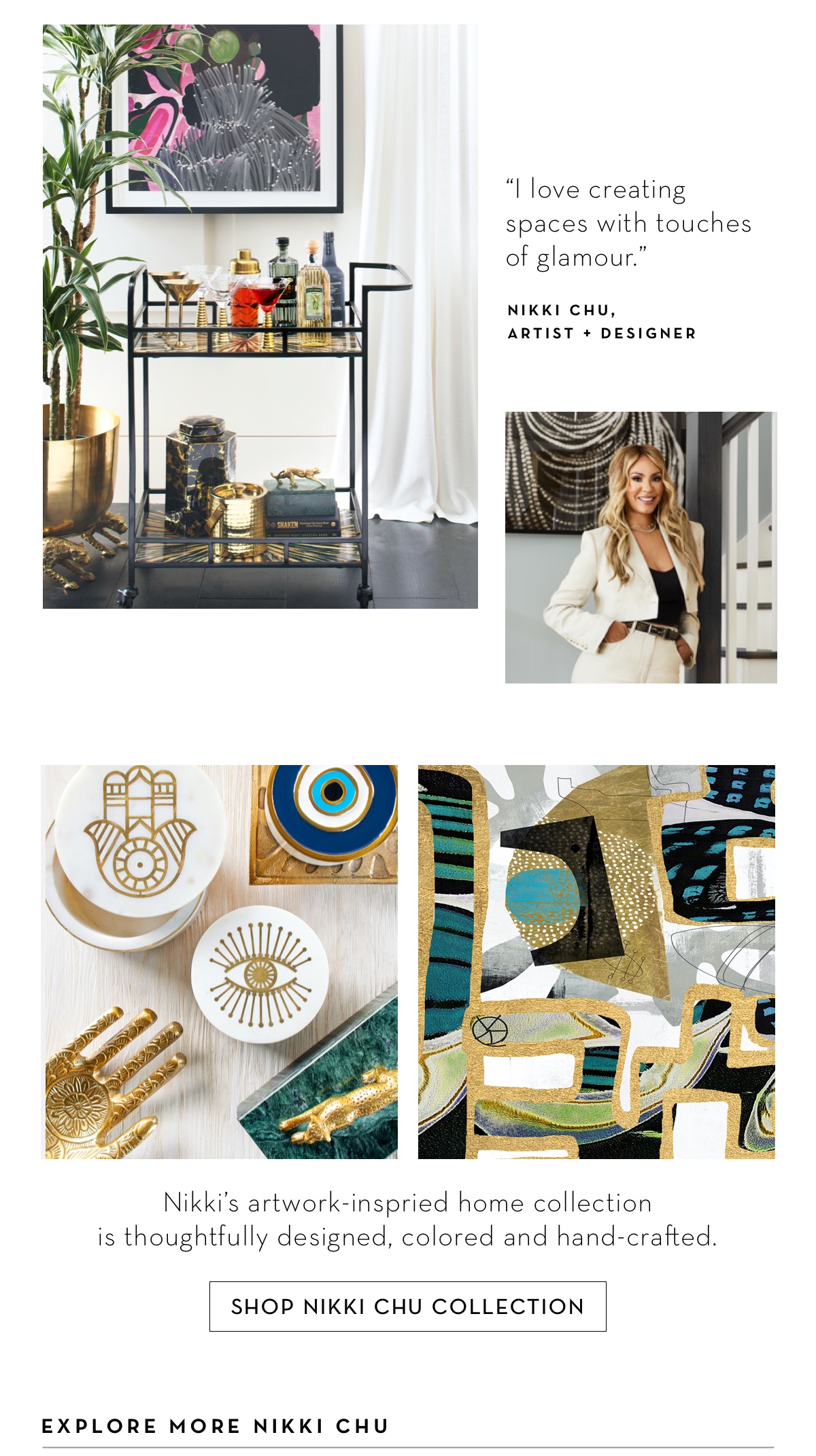 Z Gallerie: Nikki Chu for Z Gallerie 💫 | Milled