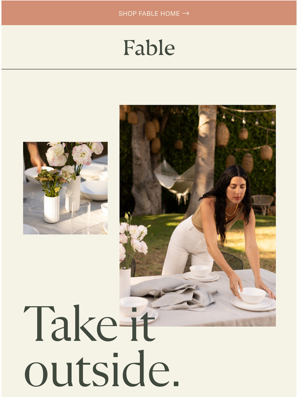 Fable: Outdoor Dining Checklist | Milled