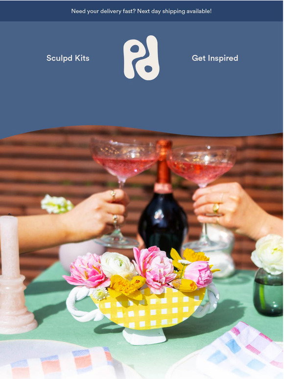 Sculpd: Table Centrepiece For Your Summer Dinner Party 🌻 | Milled