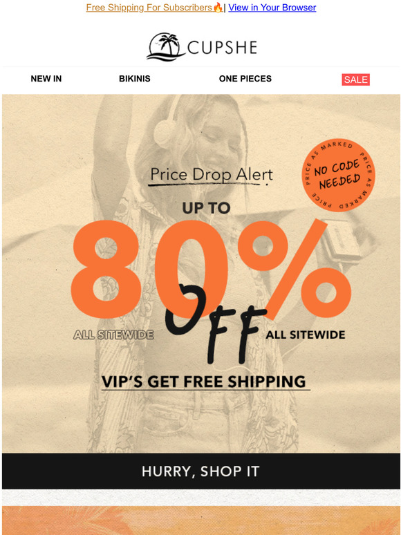 Cupshe: Up To 80% OFF Sitewide😱 | Milled