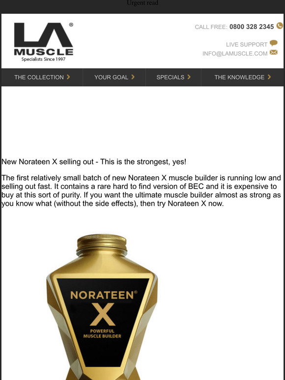 LA Muscle: News, info & offers from LA Muscle | Milled