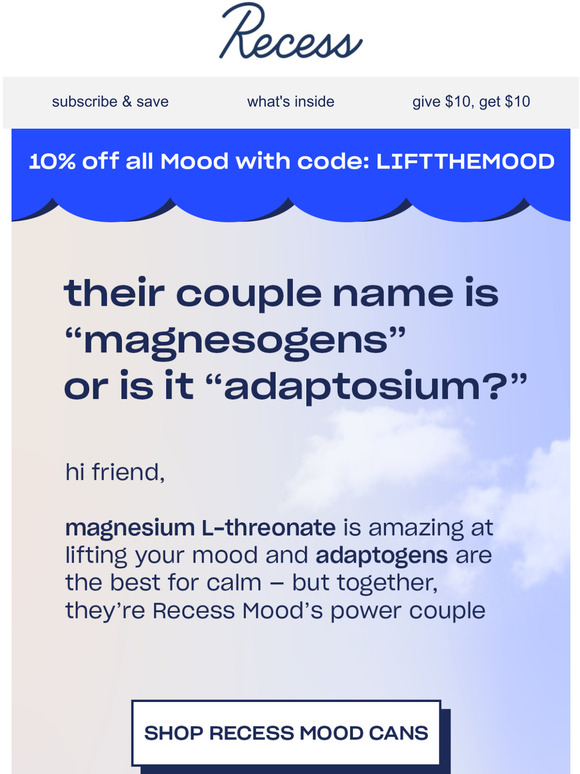 Recess: Recess Mood’s power couple | Milled