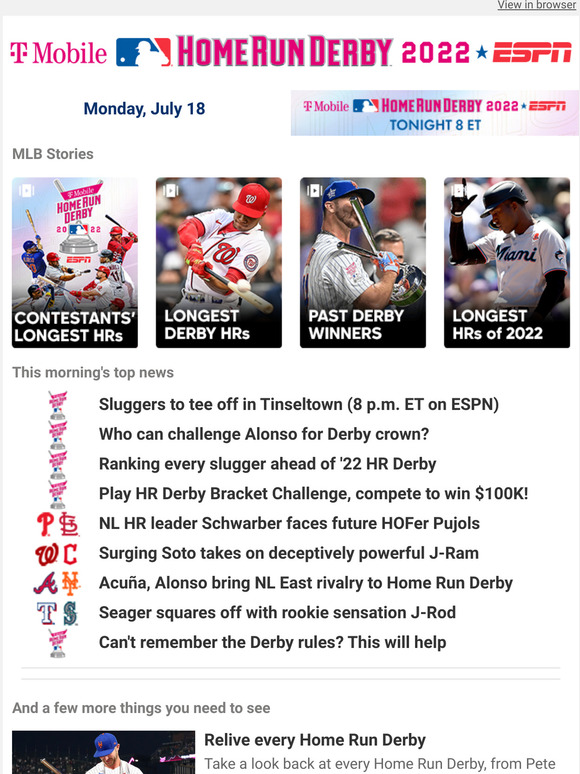 MLB: Complete guide to tonight's Home Run Derby | Milled