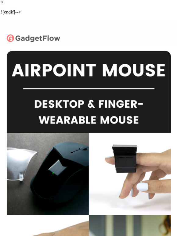 Gadget Flow: AirPoint mouse is a perfect must-have for your next office ...
