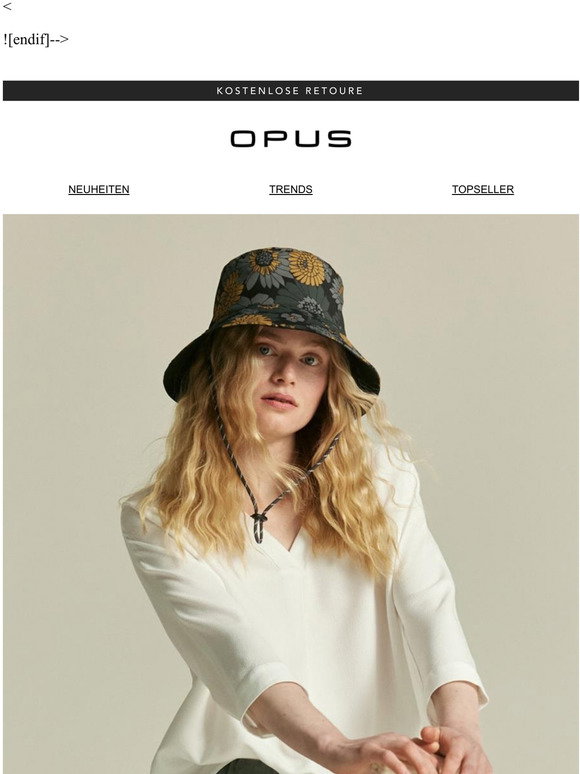 opus-fashion: Die Neuheiten sind da! | Milled