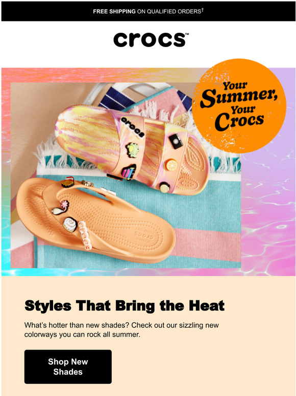 Crocs: Heat up the summer in new shades! 🔥 | Milled