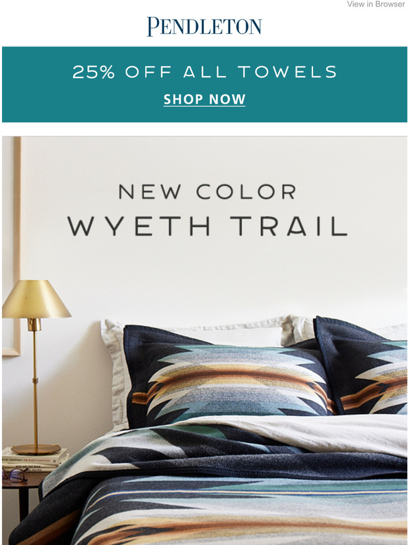 Pendleton Woolen Mills: New Wyeth Trail | Milled