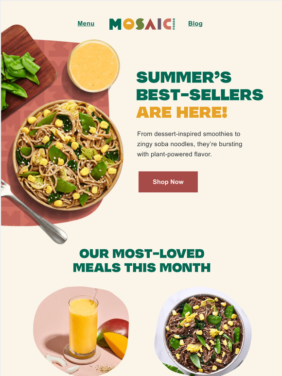 Mosaic Foods: Our most popular meals of the month | Milled