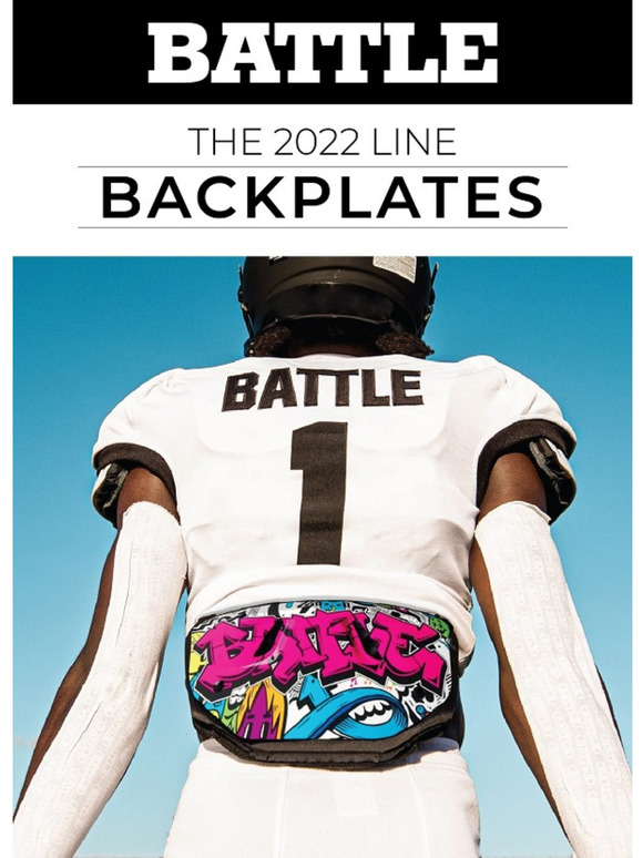 Battle Sports: 🏈 NEW: Back Plates for the 2022 Season 🏈 | Milled