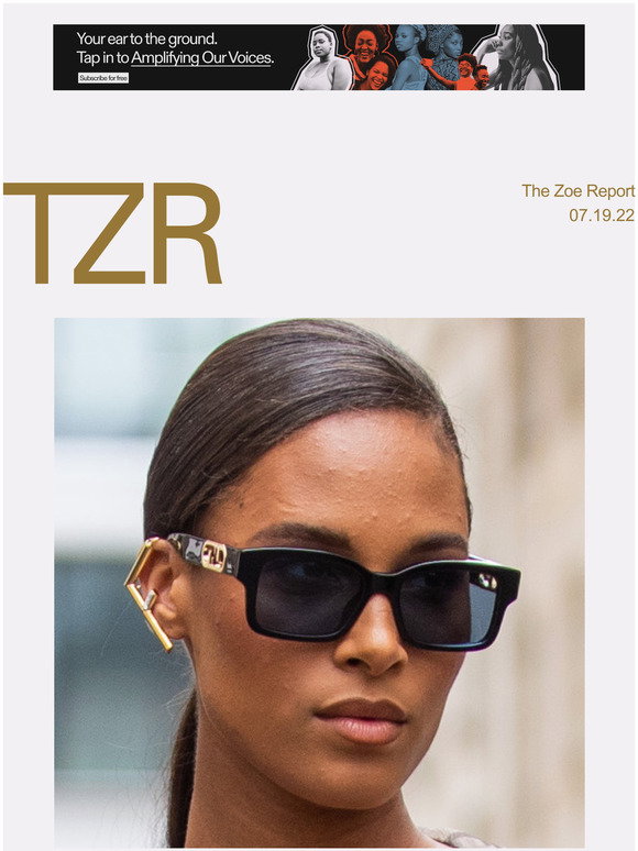 The Zoe Report: The Risqué Dress Trend I'm Obsessed With For Summer ...
