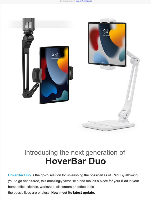 Twelve South: NEW: HoverBar Duo, now with QuickSwitch Tab! | Milled