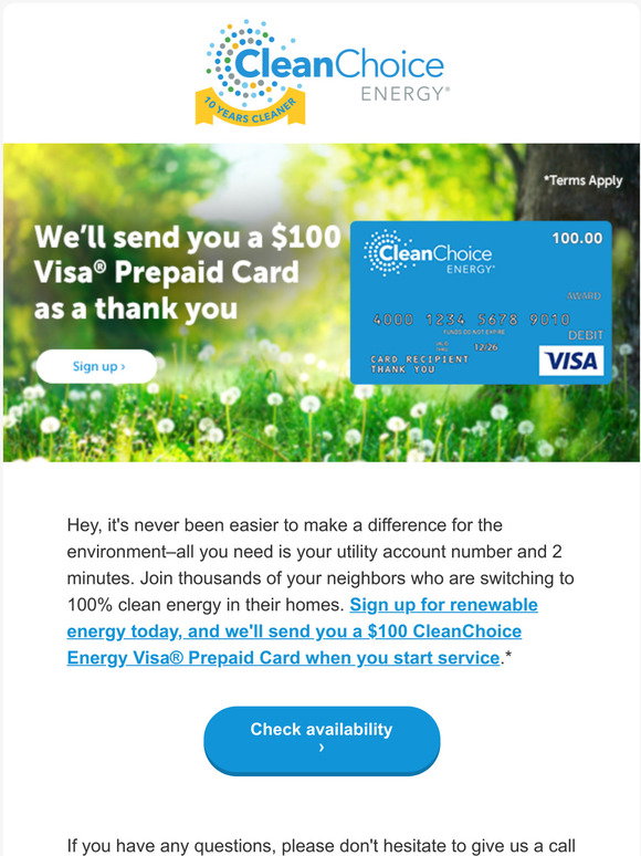 CleanChoice Energy: Good news: You can still switch to clean energy ...