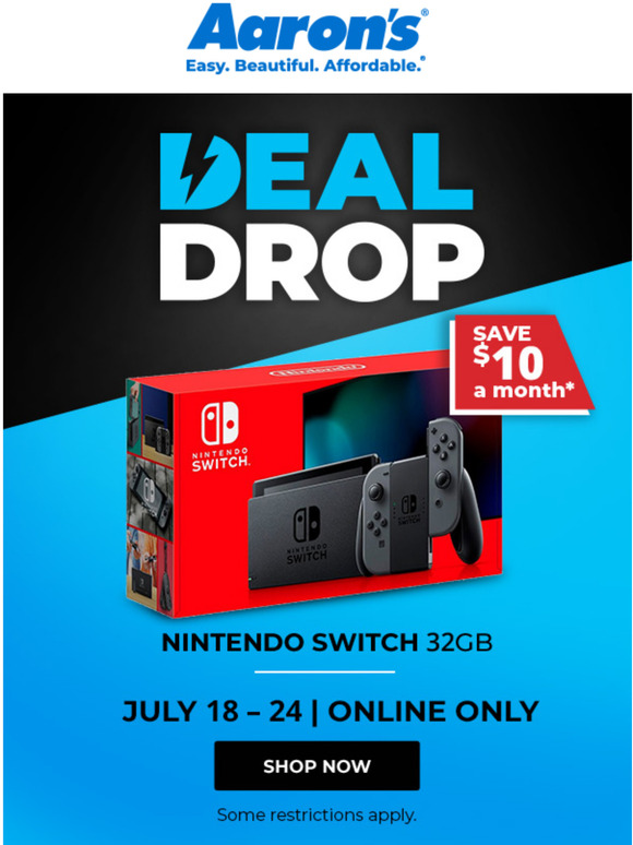 Aaron's: NEW Deal Drop—Get it, gamers | Milled