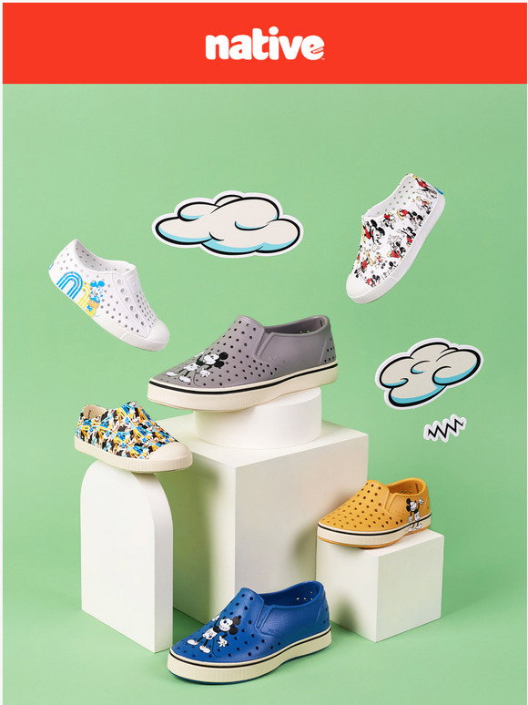 Native Shoes: NEW Fall Disney x Native Shoes styles are here! 🥳 | Milled