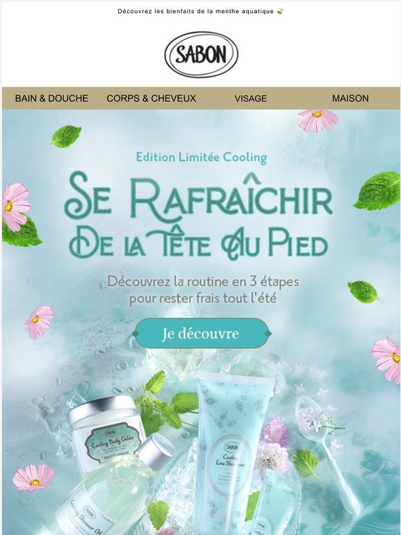 Sabon: L'été va être cool avec Sabon ! 🧊 | Milled