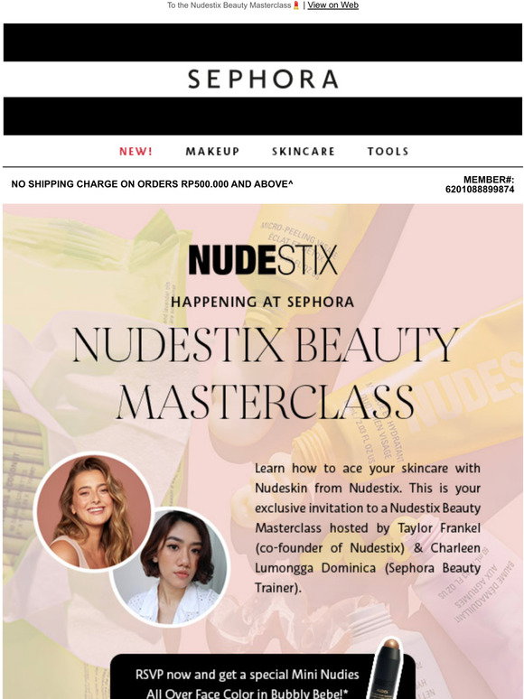 Sephora: Dear Beauty Lover, this is your exclusive invitation🎟️ | Milled