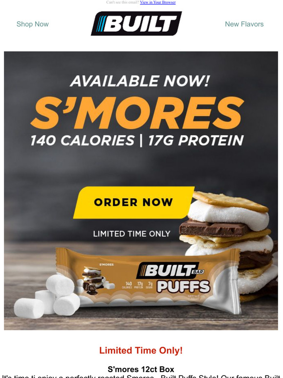 Built Bar: S'mores are here - SO delicious! | Milled