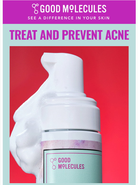 Good Molecules: Acne Foaming Cleanser has arrived! 🆕 | Milled