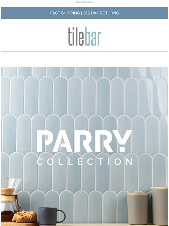 TileBar: Turning The Tide | THE PARRY COLLECTION | Milled
