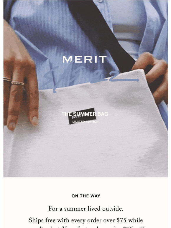 MERIT: Introducing The Summer Bag | Milled