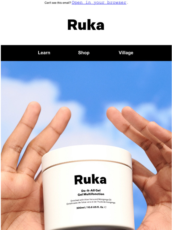 RUKA: A gel that does it all | Milled