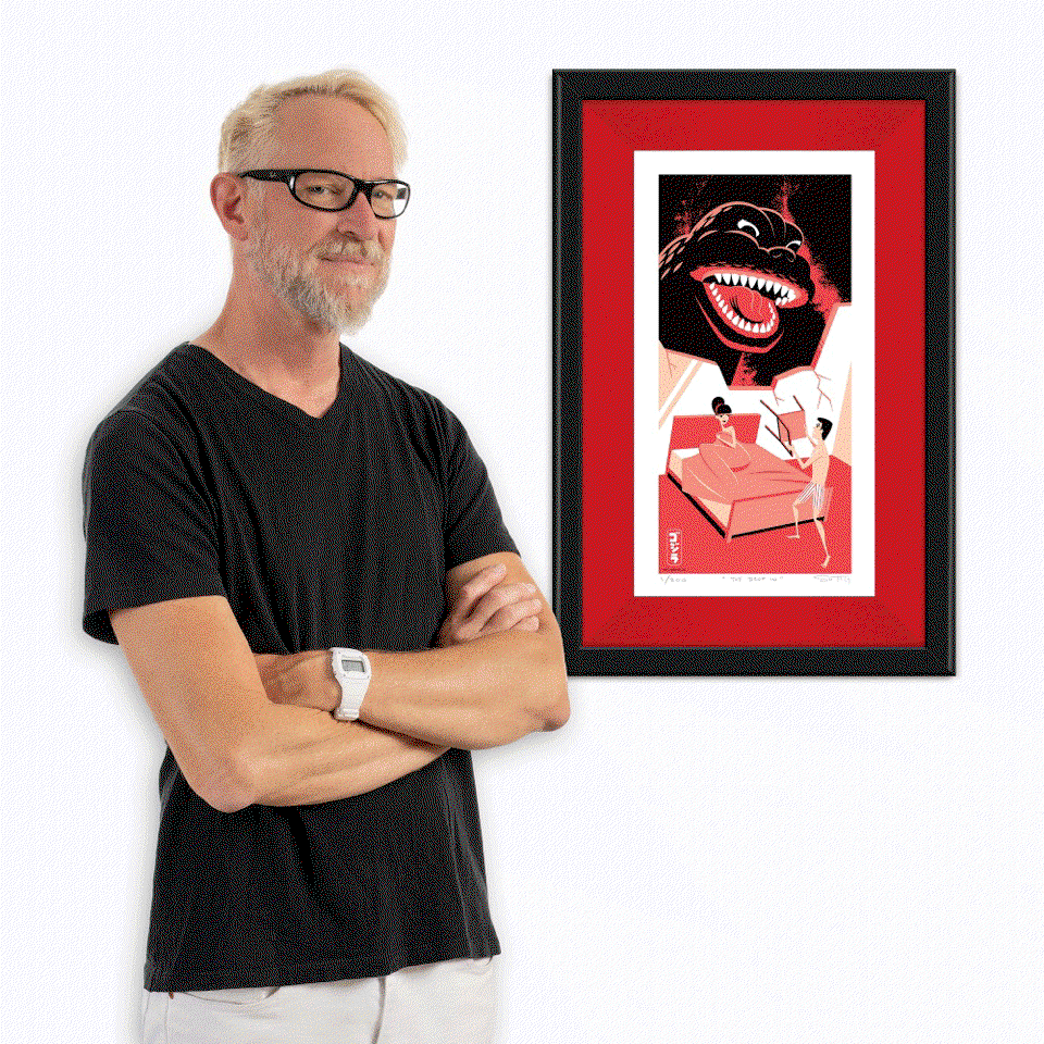 The Shag Store: Shag's Latest Prints: Batcave Breach & The Drop In ...