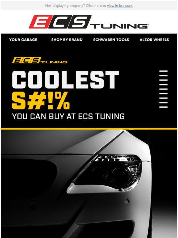 ECS Tuning: The Coolest S#!T You Can Buy At ECS for your Car! | Milled
