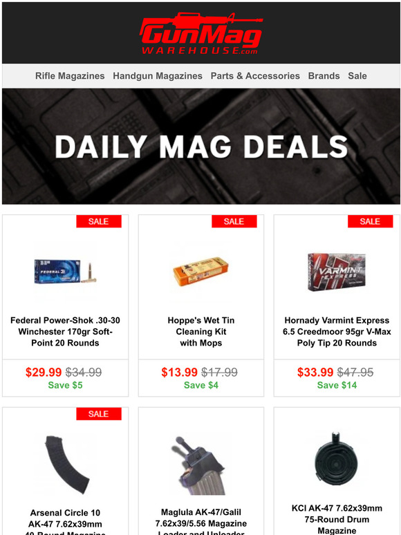 GunMag Warehouse: Wednesdays Are For The Mags! | Milled