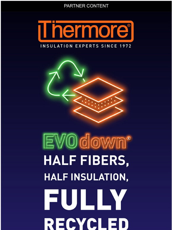 Women's Wear Daily: THERMORE® EVOdown®: HALF FIBERS, HALF INSULATION ...