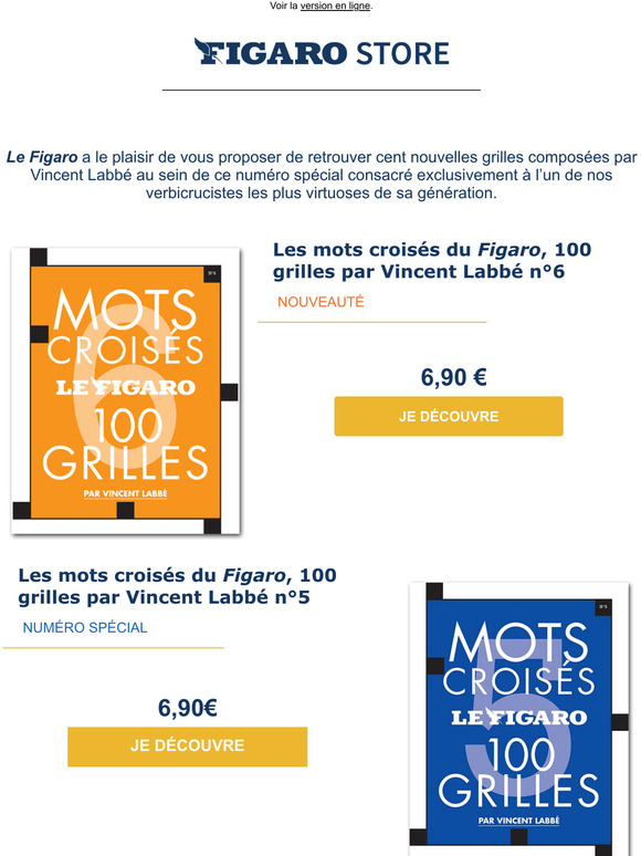 Figaro: Retrouvez le dernier numéro spécial de Vincent Labbé | Milled