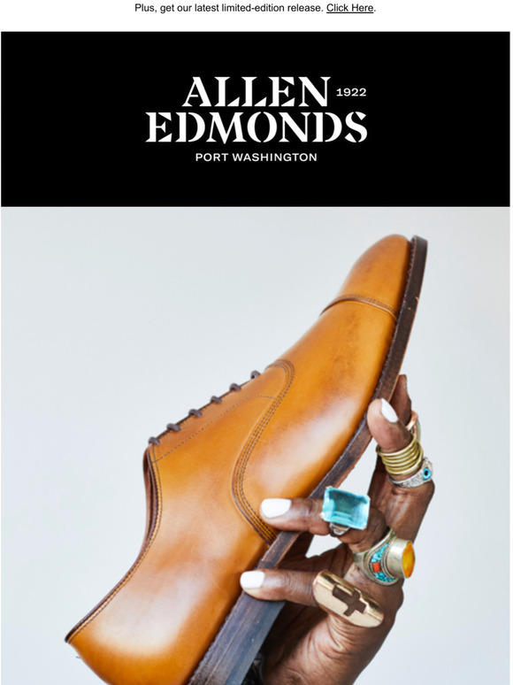 Allen Edmonds Email Newsletters: Shop Sales, Discounts, and Coupon Codes