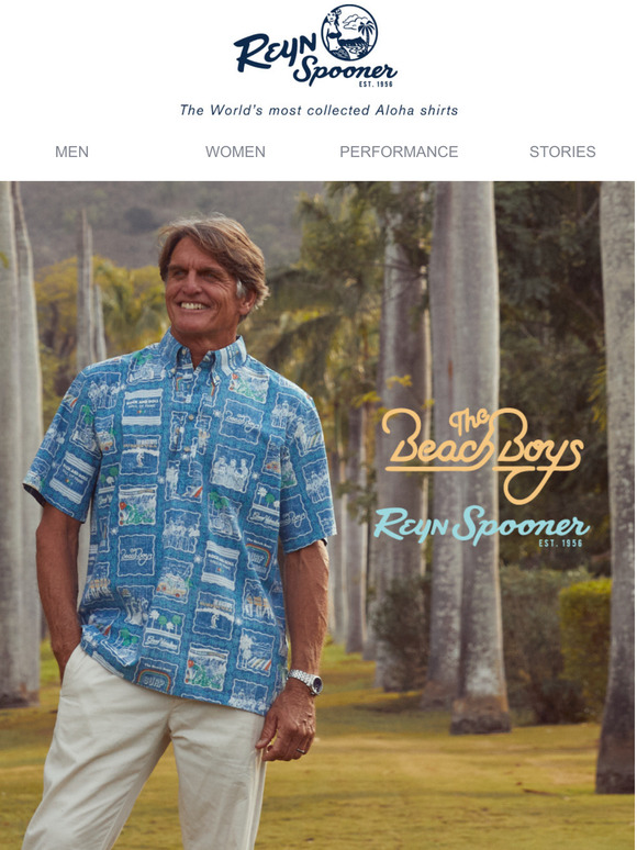 Reyn Spooner: Introducing The Beach Boys x Reyn Spooner | Milled
