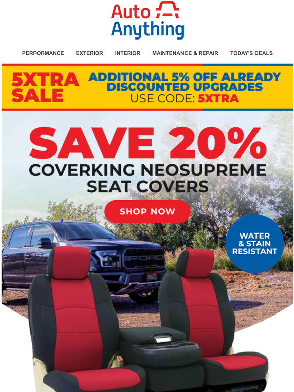 AutoAnything: The 5XTRA Sale is Back! | Milled