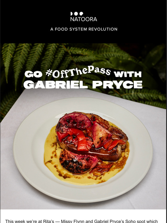 Natoora: Sugar Pit Pork Chop & Peaches | Milled