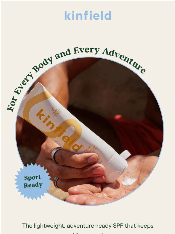 Kinfield: Chemical vs. Mineral Sunscreen ☀️ | Milled