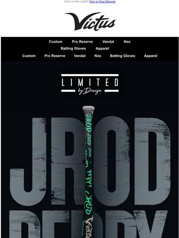 Victus: Limited Series – JRod Derby Bat 1.0 | Milled