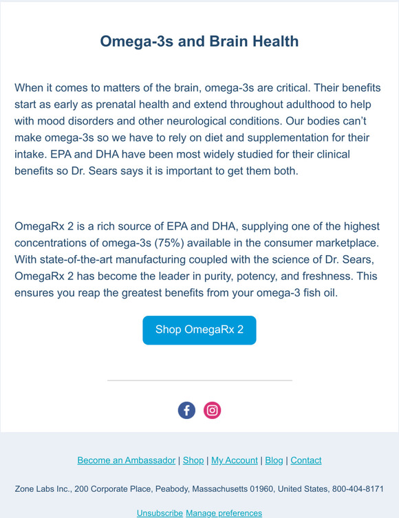 Zone Diet: What Are Omega-3s and How Do They Work? | Milled