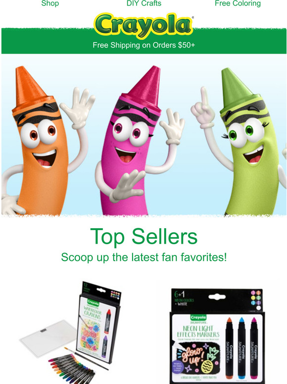 Crayola: TOP Sellers 🏆 TOP Sellers 🏆 | Milled