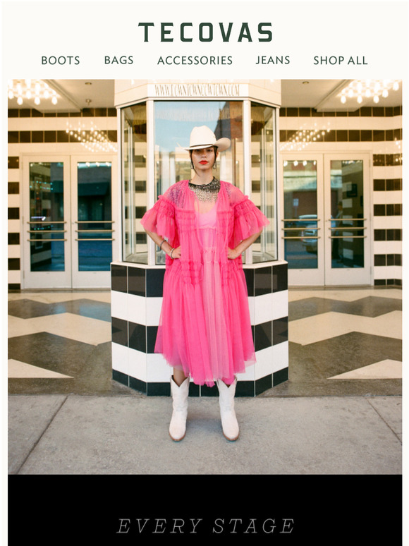 Tecovas: Limited edition women's python has arrived | Milled