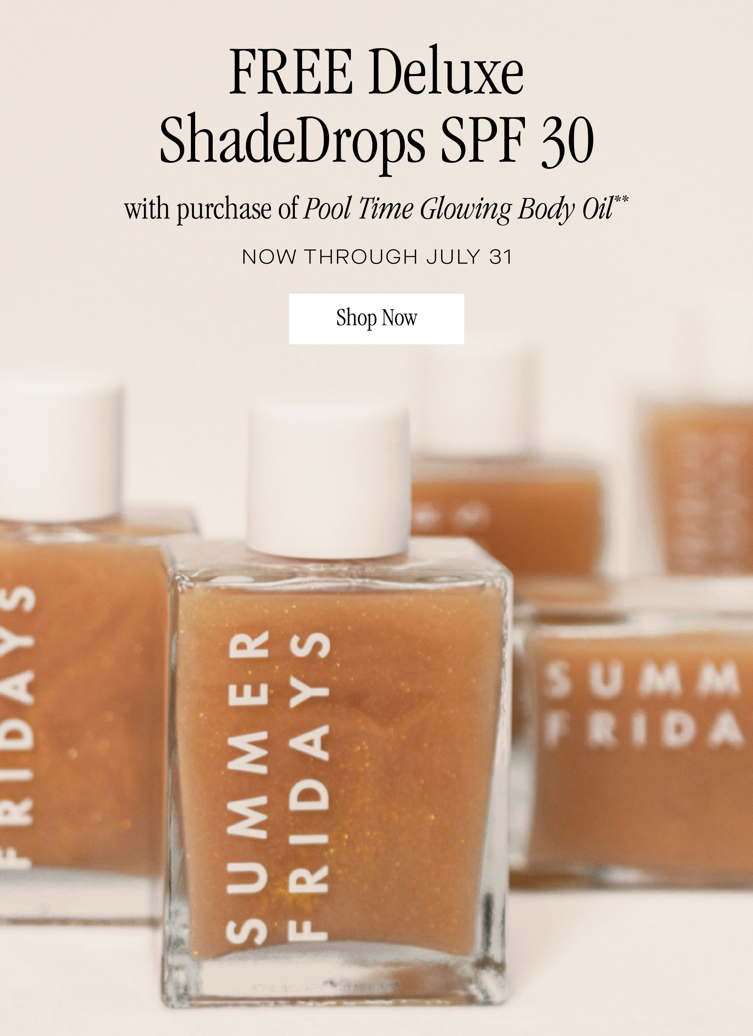 Summer Fridays: Pool Time + ShadeDrops = Summer Must-Haves | Milled