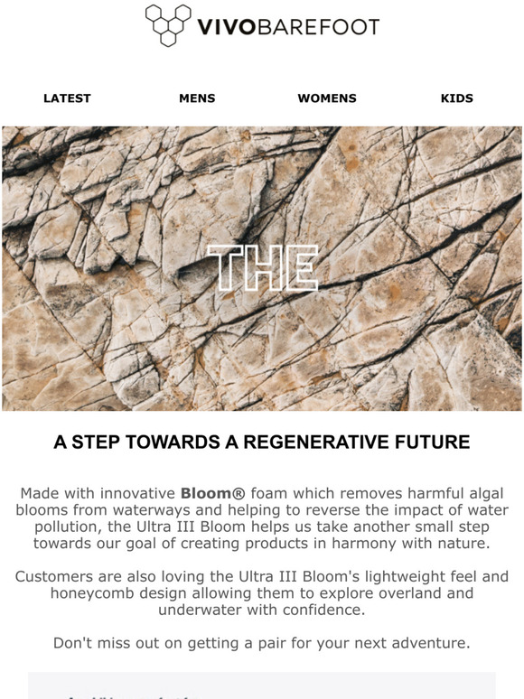 Vivobarefoot: Ultra III Bloom®: Feel the World | Milled