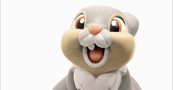 Kidrobot: NEW Disney Bambi and Thumper Life-Size Art Sculpture by Colus ...