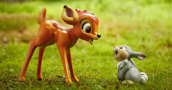 Kidrobot: NEW Disney Bambi and Thumper Life-Size Art Sculpture by Colus ...